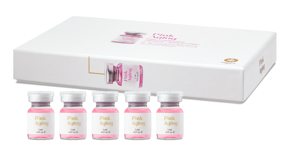 Pink Aging Vial - RIBESKIN Anti Aging Mesotherapy