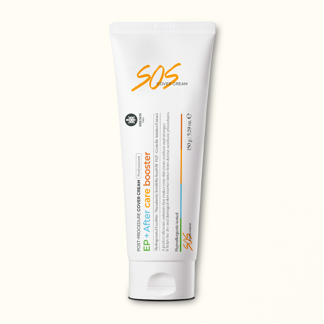 RIBESKIN Blog - NEW PRODUCT: EP+ After care booster SOS Cover Cream
