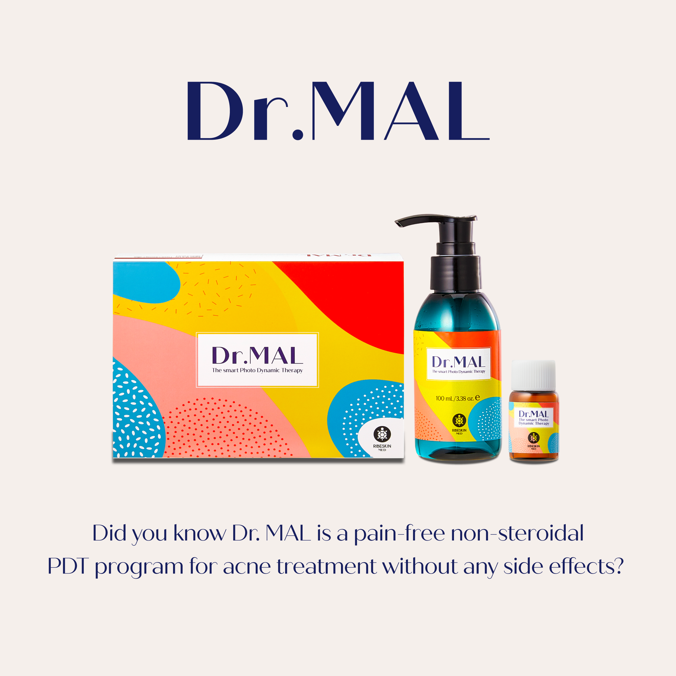 Dr.MAL - Pain-free Non-steroidal Smart PDT Treatment for Acne