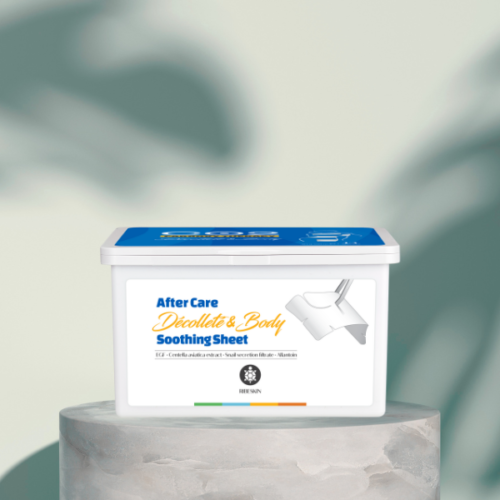 CO2 Carboxy After Care Décolleté & Body Soothing Sheet - RIBESKIN